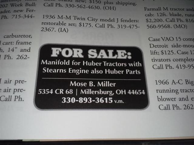 1917 Huber Light 4 tractor info | Farmall Cub Forum