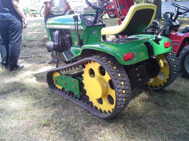 Ever seen tracks on a garden tractor? | My Tractor Forum
